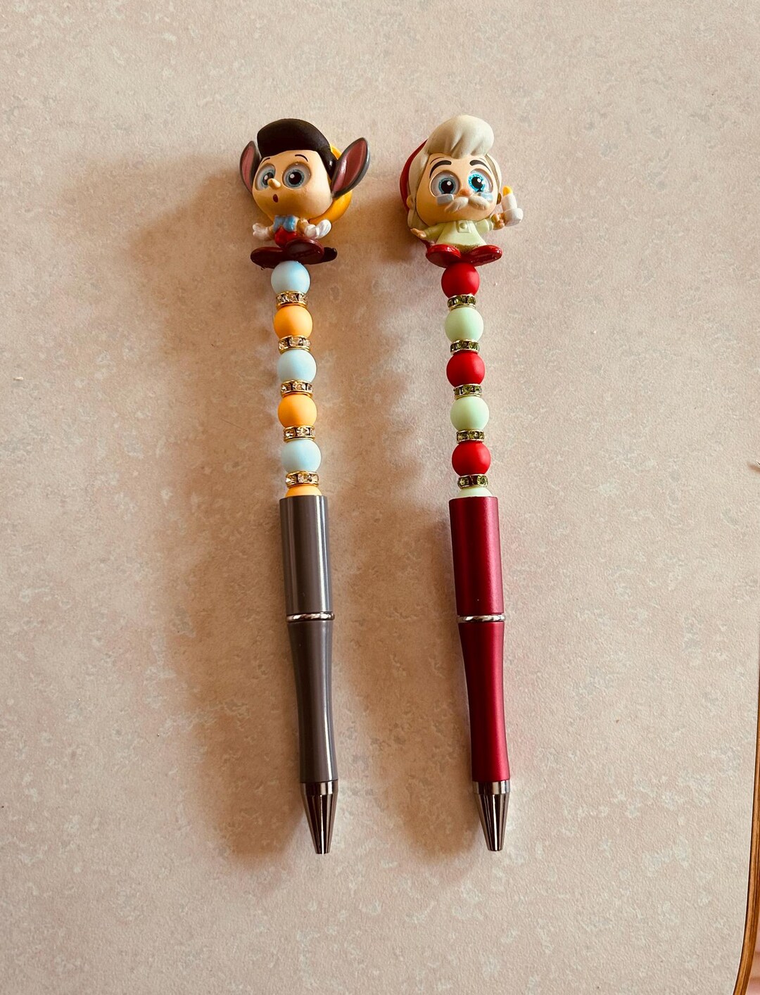 Pinocchio Doorable Pen Set - Etsy