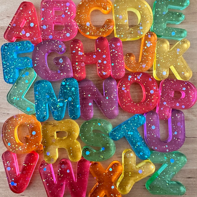 Acrylic Letters - Etsy