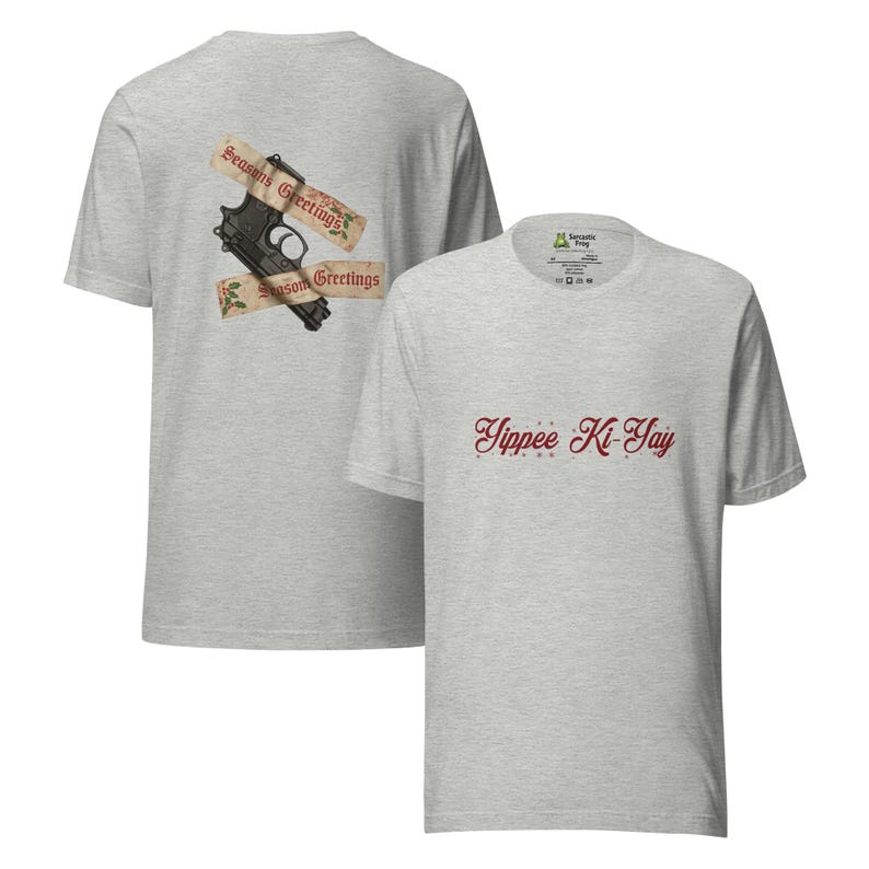 Yippee Ki-yay Christmas Tee – Die Hard Holiday Parody - Etsy