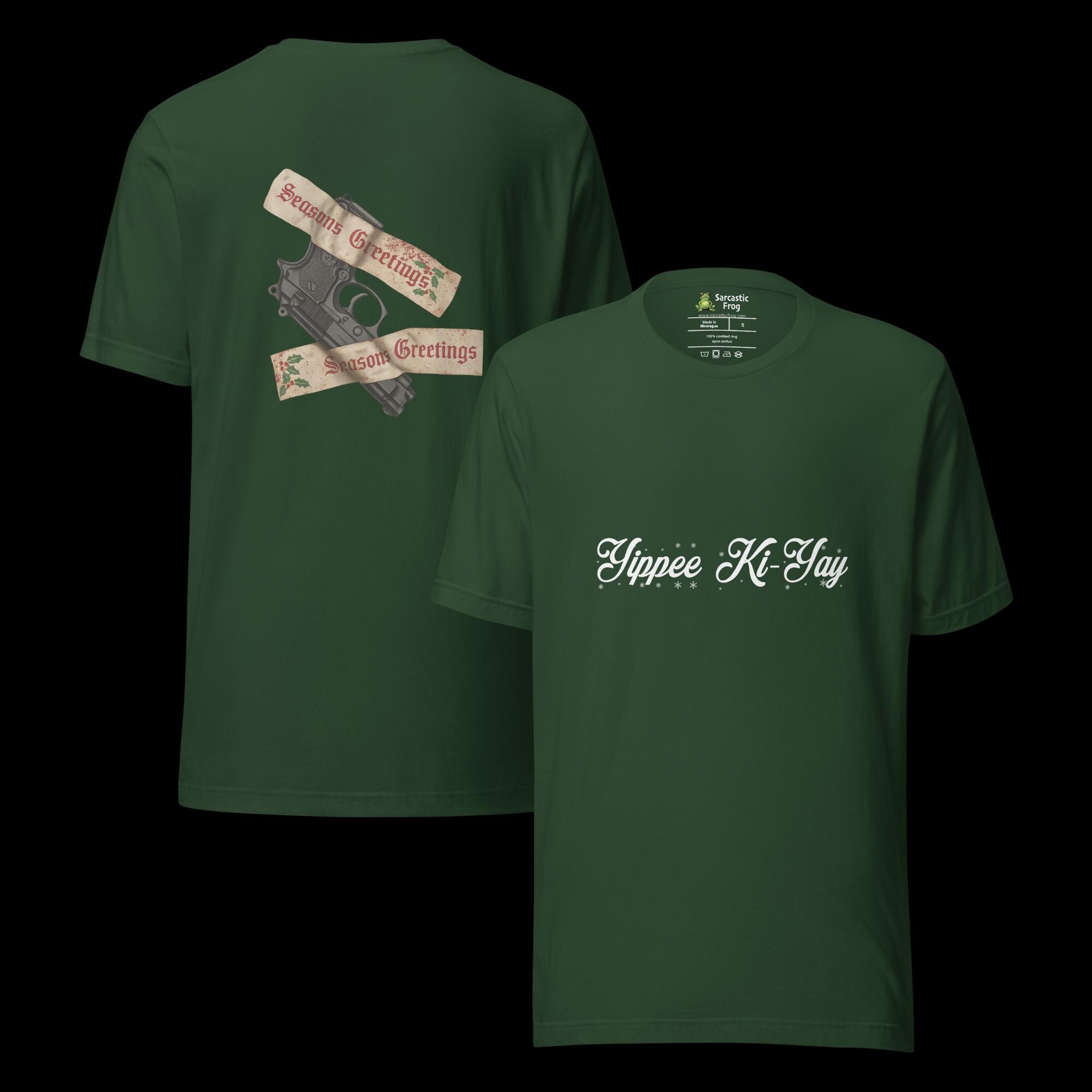 Yippee Ki-yay Christmas Tee – Die Hard Holiday Parody - Etsy