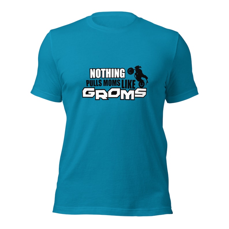 Honda Grom Mom Tee - Trendy Shirt for Motorcycle Enthusiasts - Unique ...