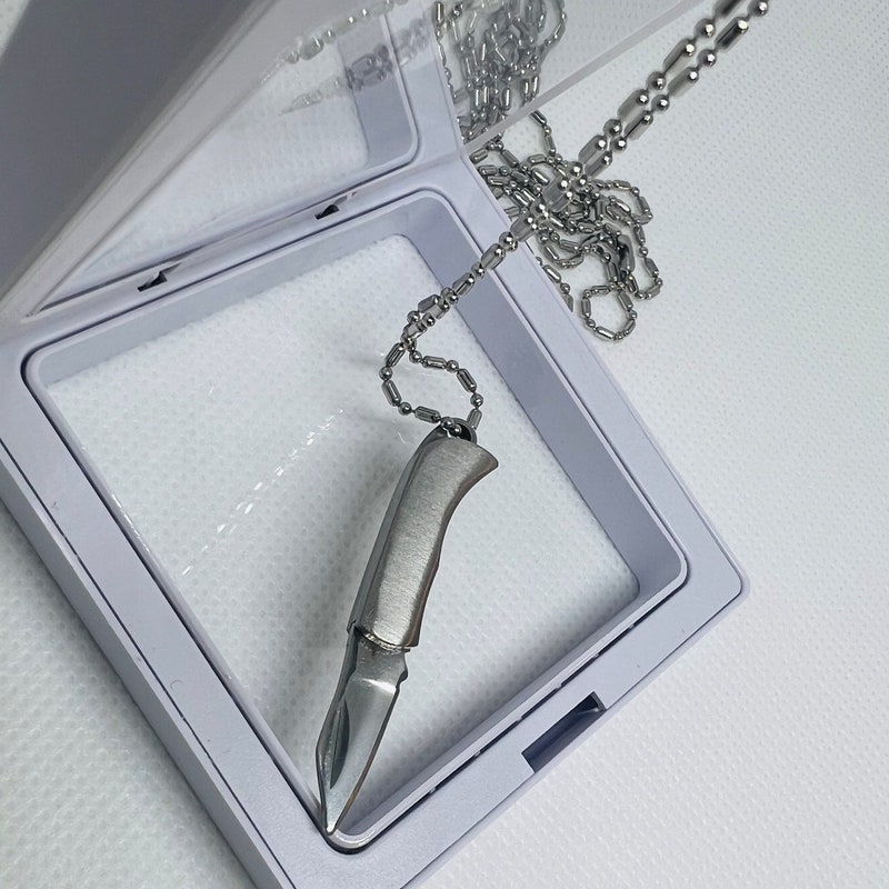 Pocket Knife Pendant - Etsy