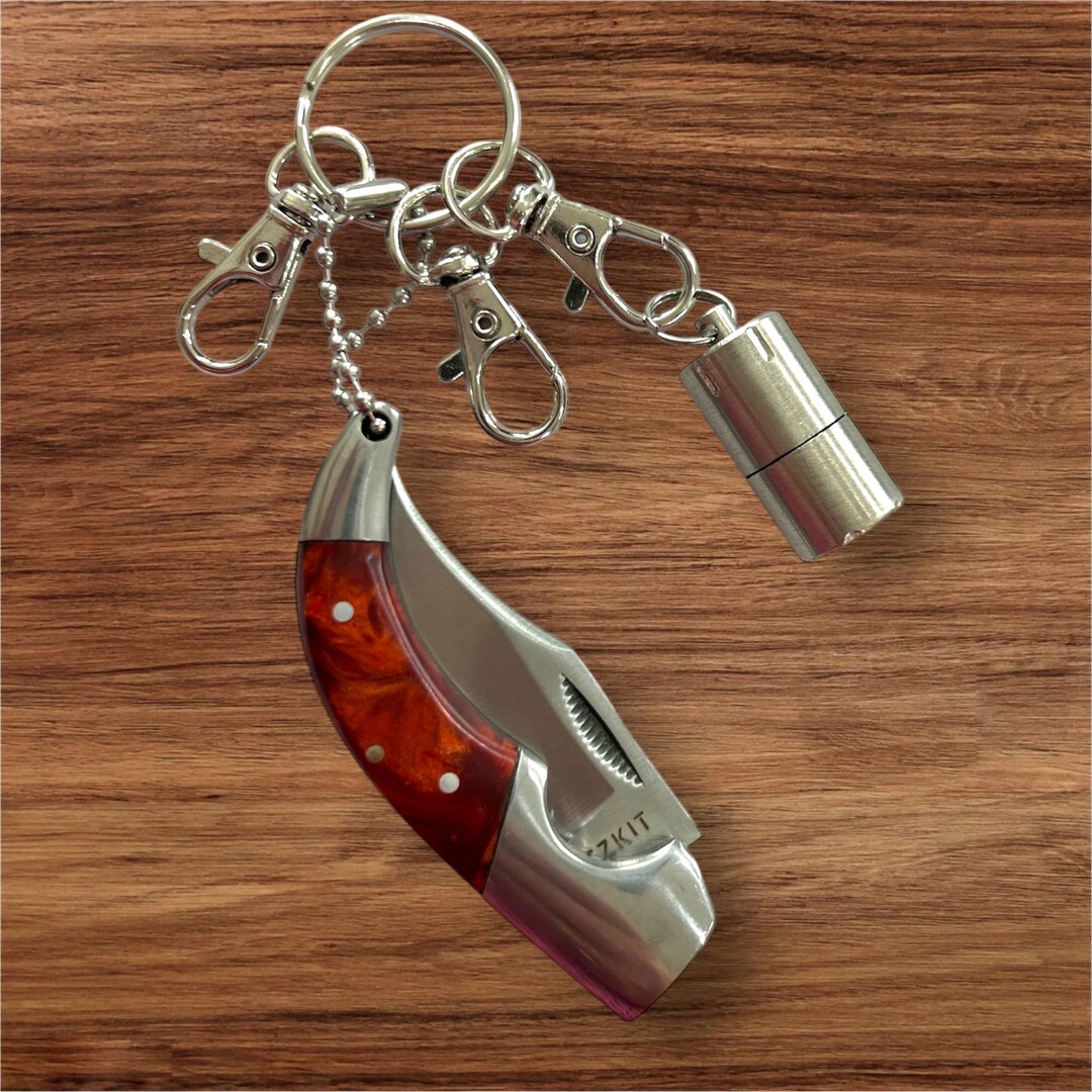 Survival Key Chain - Etsy