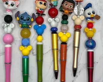Beaded Doorables Pens Little Mermaid Pen - Etsy