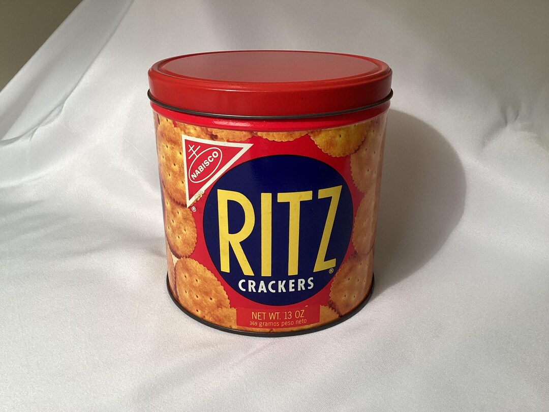 Vintage 1977 Ritz Cracker Collectible Tin - Etsy