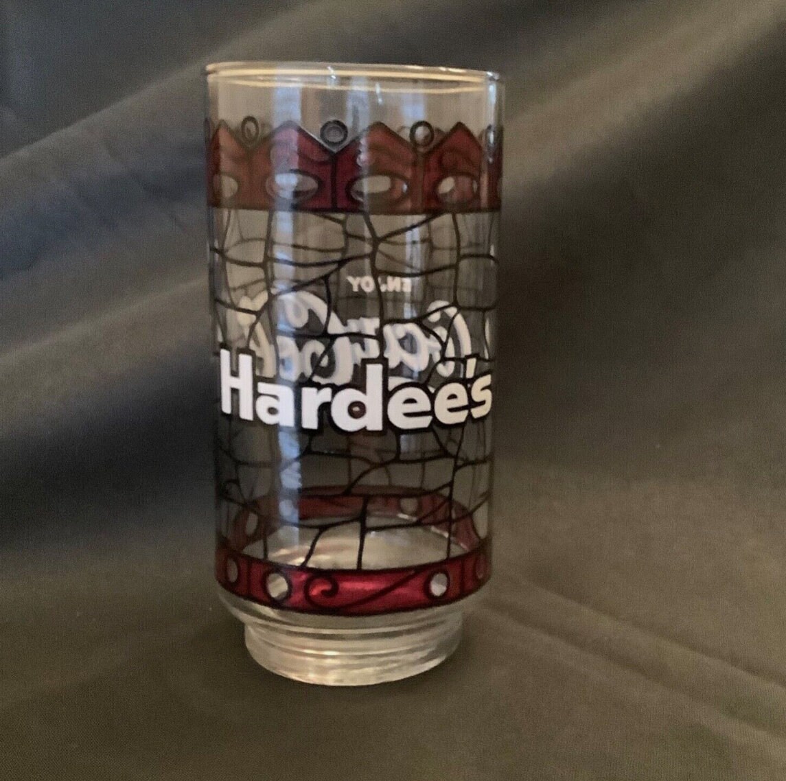 Collectors Coca-cola Hardees Glass - Etsy
