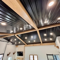 Custom 5" Metal Beam Straps | Heavy Duty 1/4" Thick Steel | Decorative ...