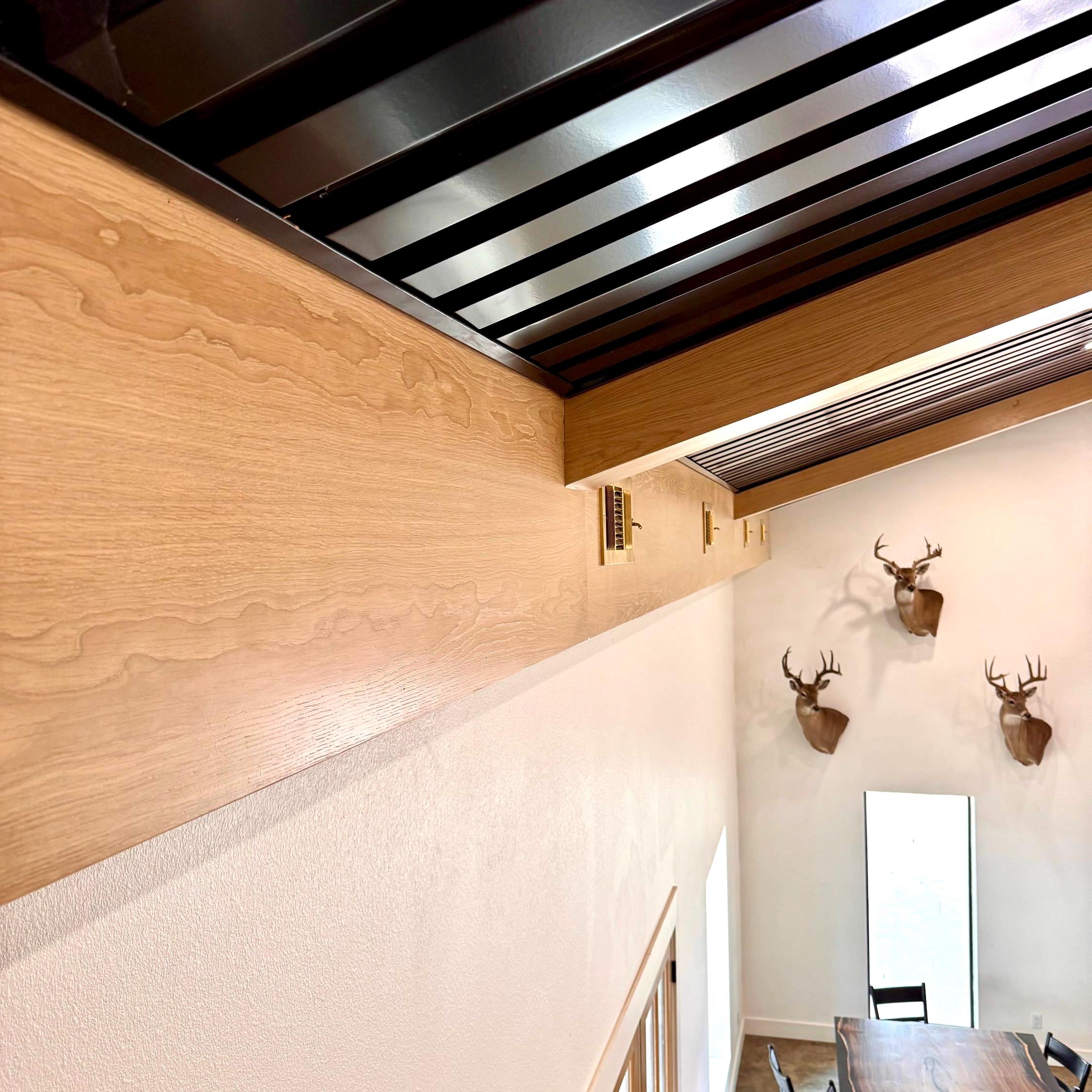 Custom Coffered Ceiling | Wood Beam Grid System | Made to Order | Any ...