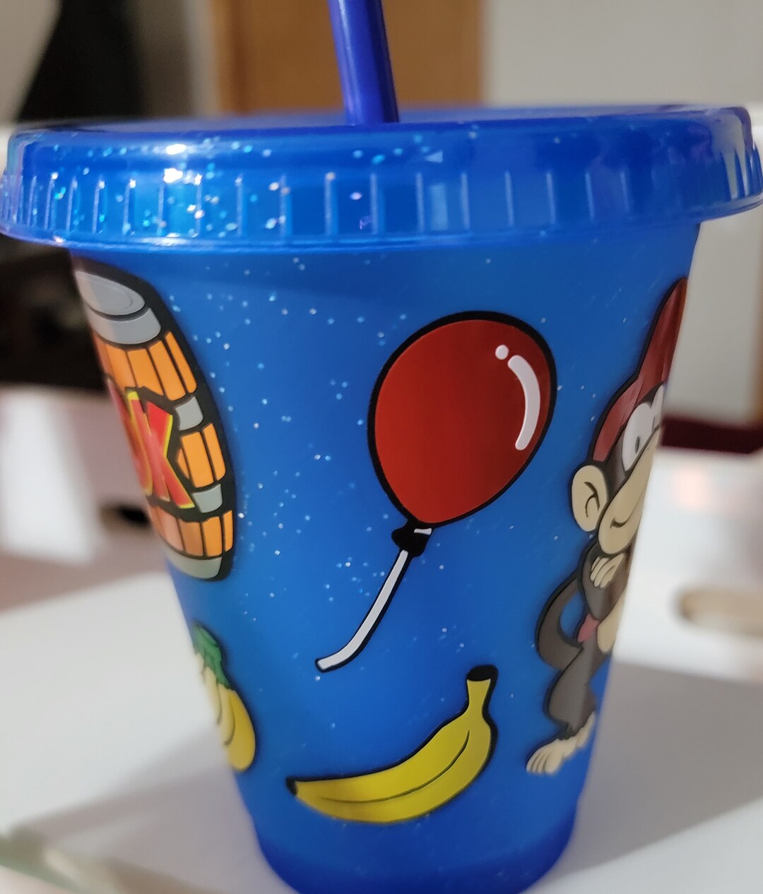 Cold Cup/tumbler Diddy Kong - Etsy