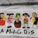 El Chavo T-shirt: 'amigos' XL White Tee, Mexican Cartoon - Etsy