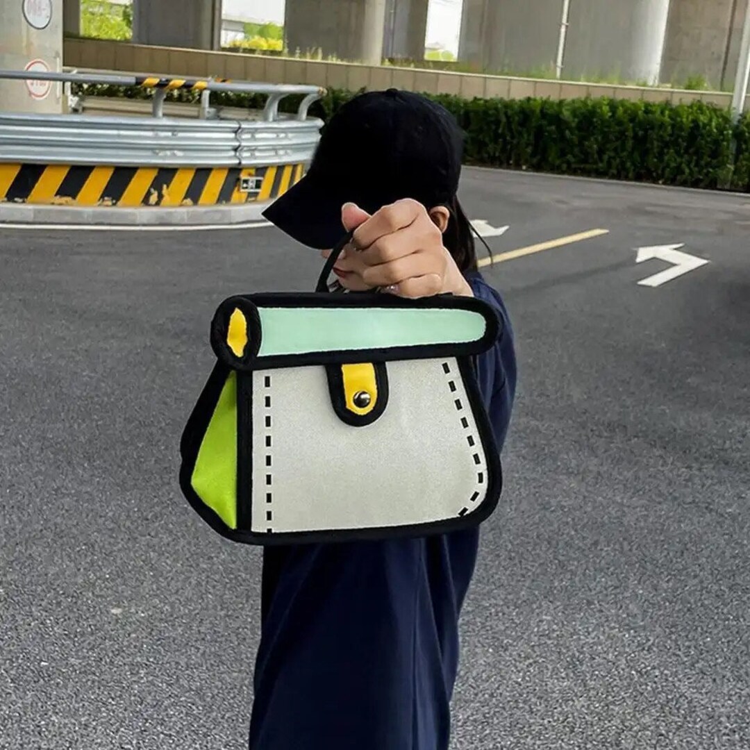 2d Cartoon Bag - Etsy