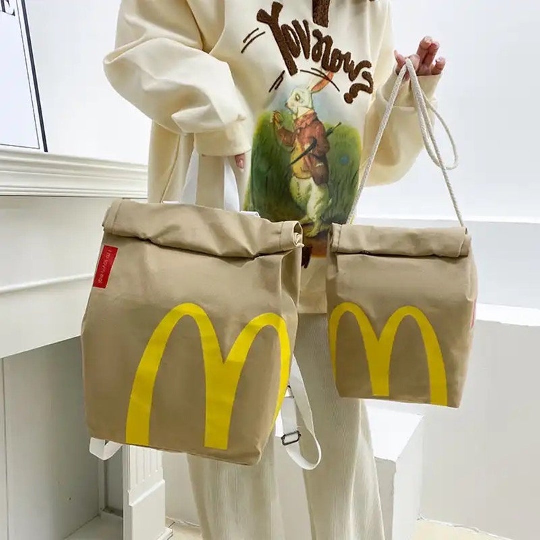 Backpack Bag Set Waterproof Mcdonald Bag - Etsy