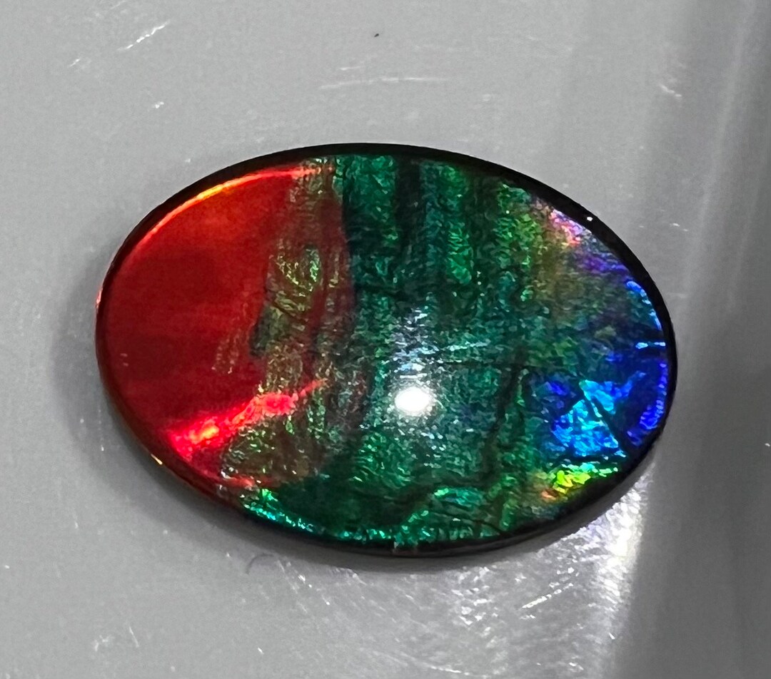 Ammolite Oval Triplets - Etsy