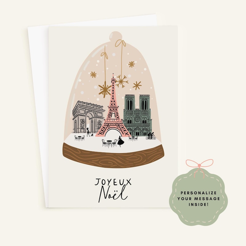 Paris Christmas - Etsy