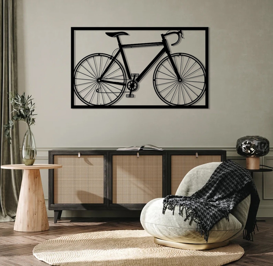 Bicycle Metal Wall Art, Cycling Gifts for Men, Bike Gifts, Bicycle Wall Decor, Housewarming ...
