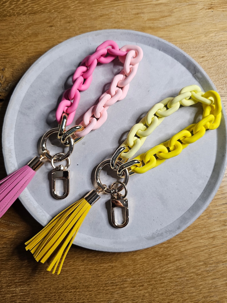 Chunky Keychain Bracelet Link Chain Bracelet High Quality, Simple and ...