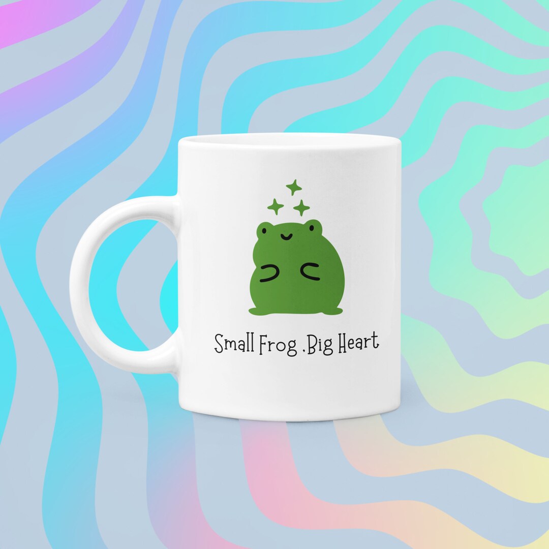 Frog Mug,, Gift for Frog Lover, Cute Frog Stuff, Frog Gifts, 16oz ...