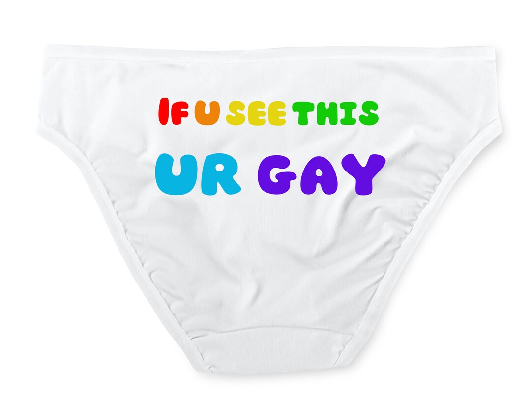 Lgbtq Lingerie Rainbow Queer T Lesbian Gay Underwear For Women