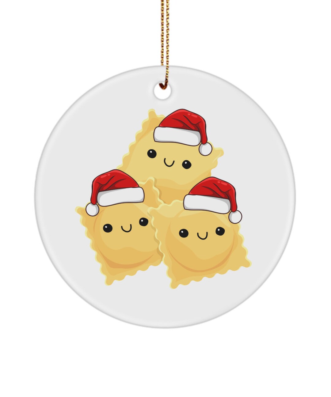 Pasta Ornament, Ravioli Ornament, Italian Food Gift, Italian Family ...