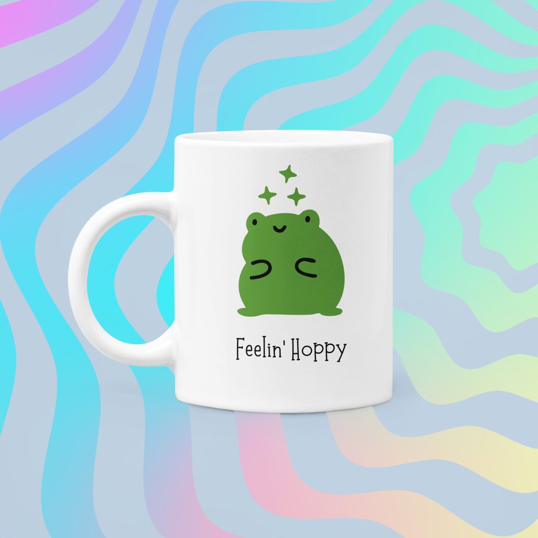 Cute Frog Mug Spicy Frog Frog Things Cute Frog Things Rain - Etsy