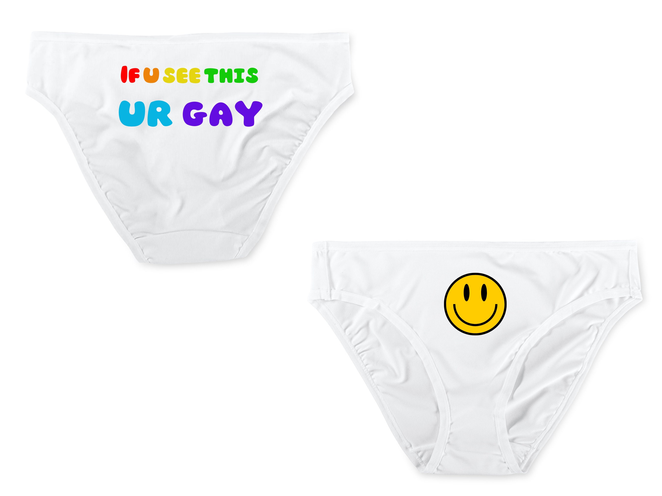 LGBTQ Lingerie, Queer Gift Lesbian Gay Underwear for Women Womens ...