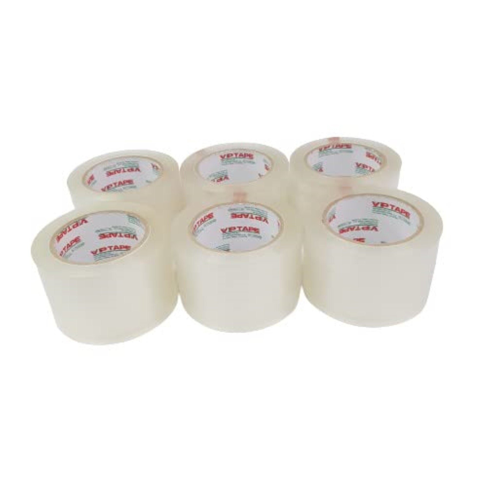 24 Rolls Clear Industrial Packaging Tape, 3 Inch X 110 Yards, Thickness ...