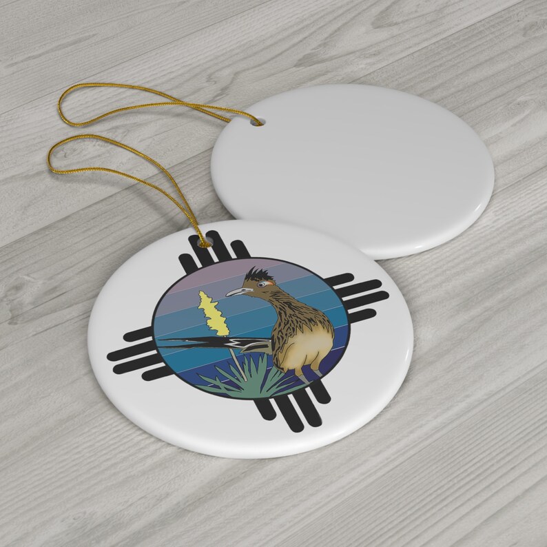 New Mexico Zia Symbol Roadrunner Southwestern Roadrunner Yucca Zia ...