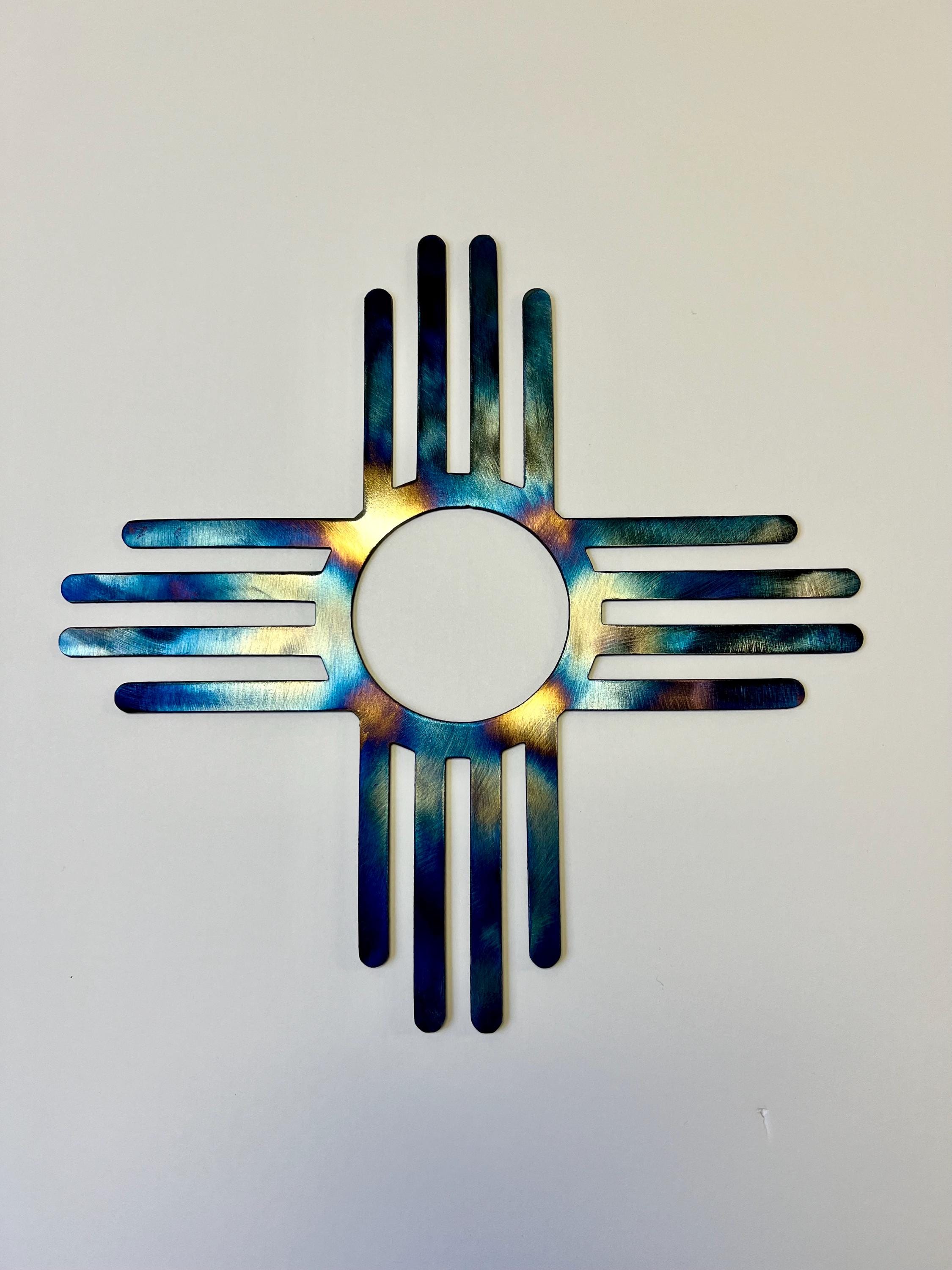 Zia Art - New Mexico Zia Sign Metal Wall Art - Etsy