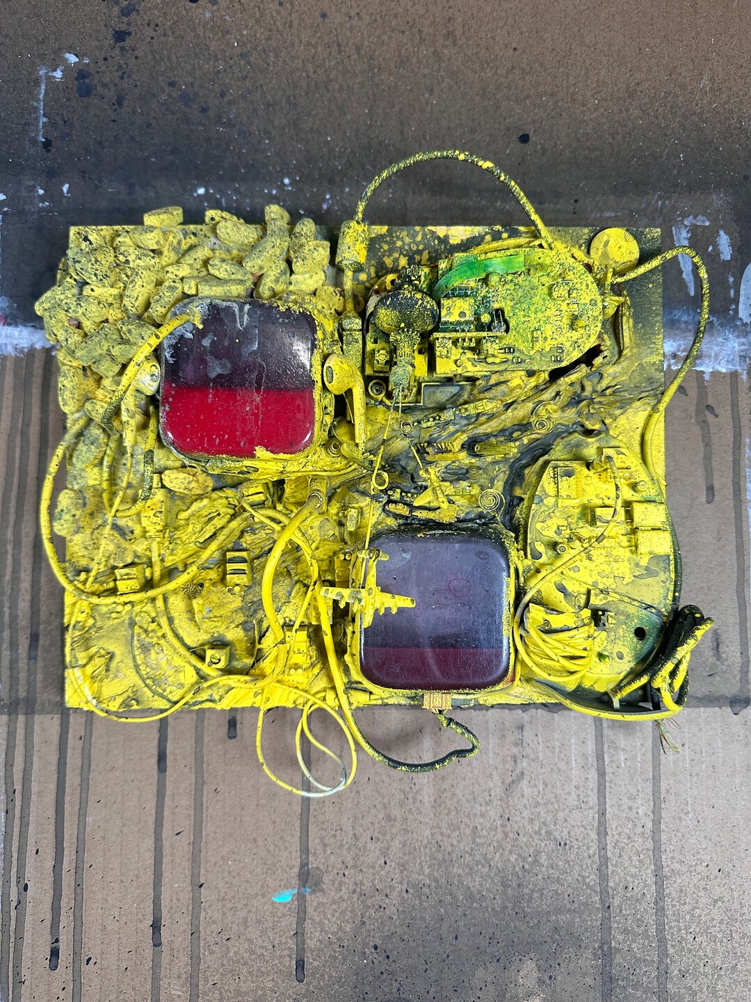 The Flood of Tyranny-fine Art Painting-abyss Originals - Etsy