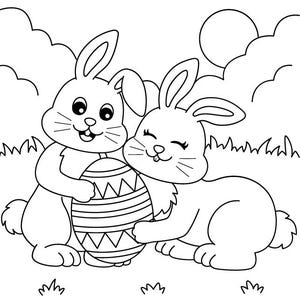 Easter Coloring Book Digital Printable Product! - Etsy
