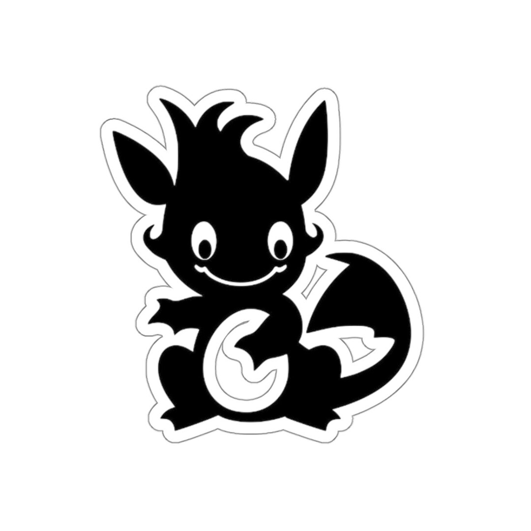 Baby Dragon Sticker Vinyl Dragon Decal Fantasy Sticker Cute - Etsy