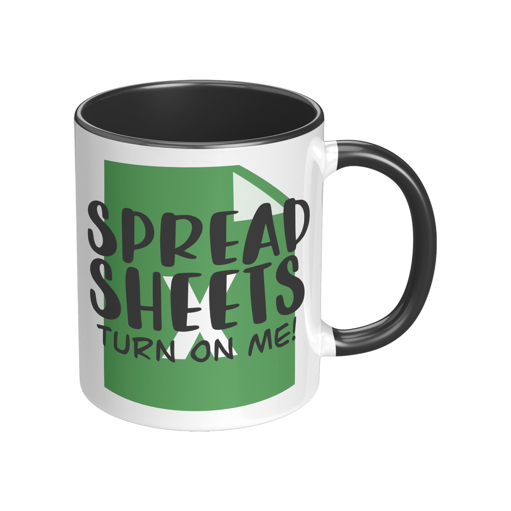 Spreadsheets Mug, Office Humor Mug, Funny Coffee Mug, Gift for ...