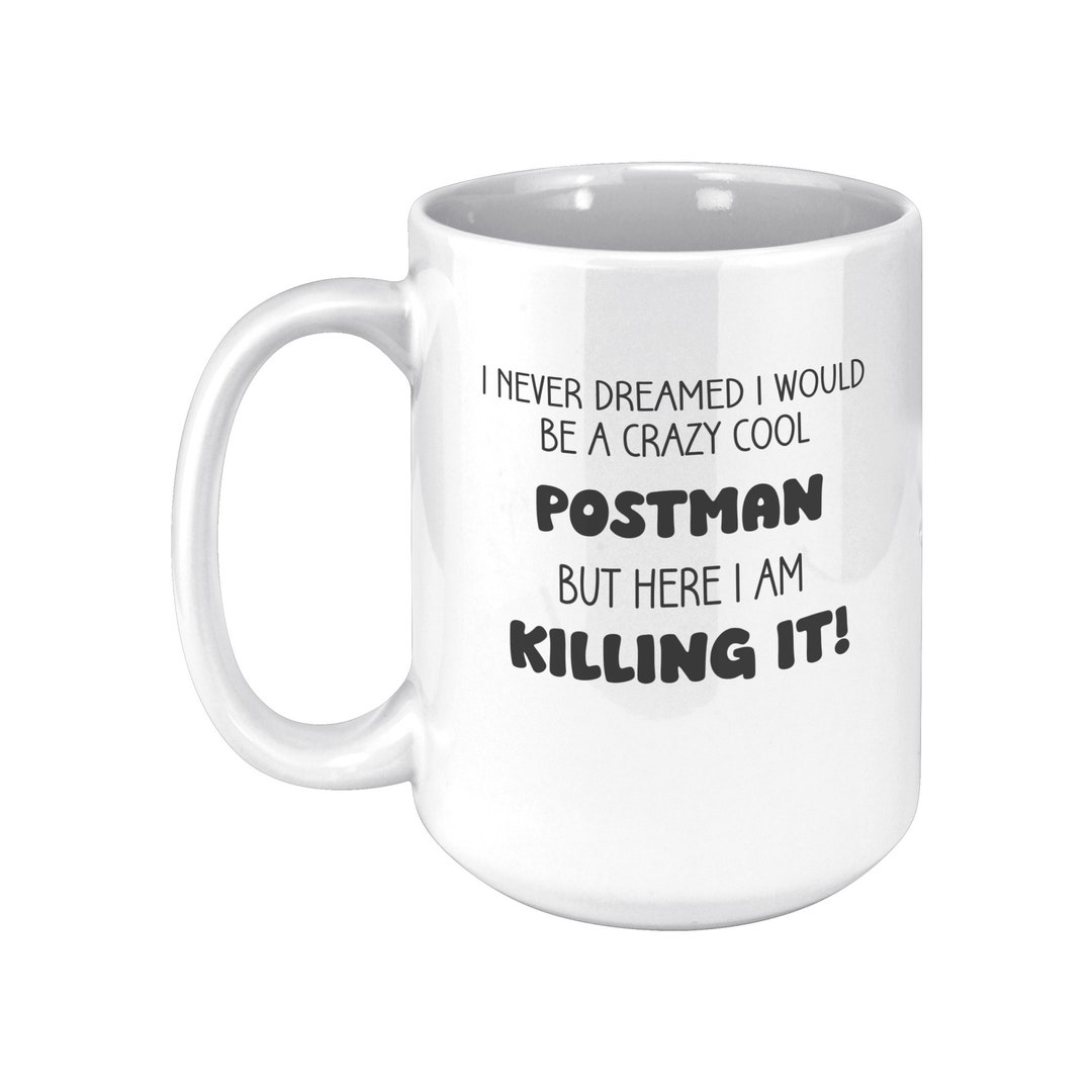 Postman Gift, Cool Postman, Crazy Postman, Postman Job Gift, Postal ...