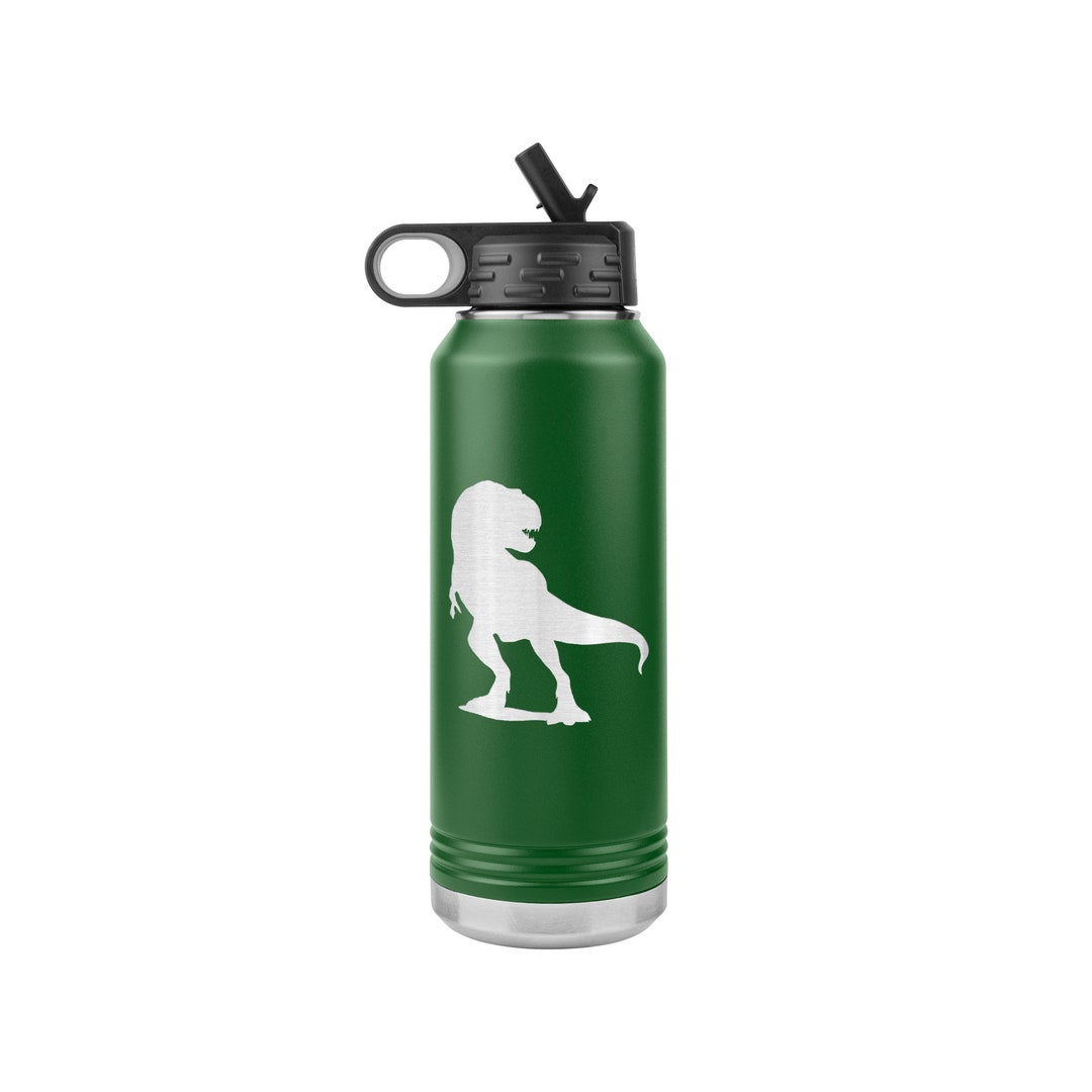 T-rex Water Bottle, 32oz Kids Water Bottle, Dinosaur Water Bottle ...