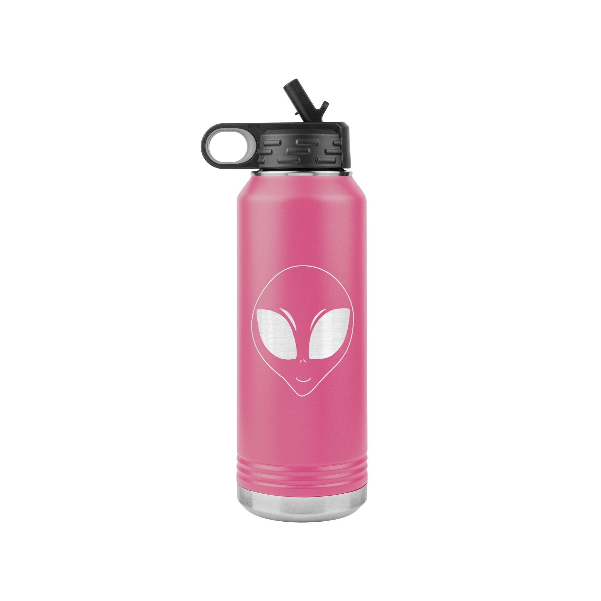 Alien Head 32oz Water Bottle Alien Water Bottle Alien Gifts - Etsy