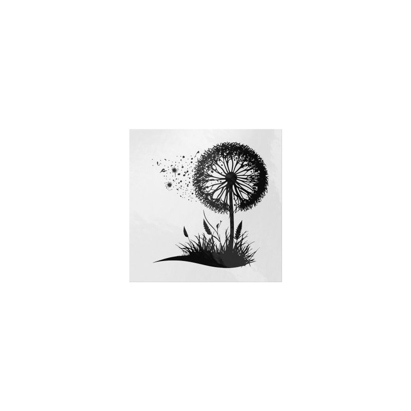 Dandelion Stickers - Etsy