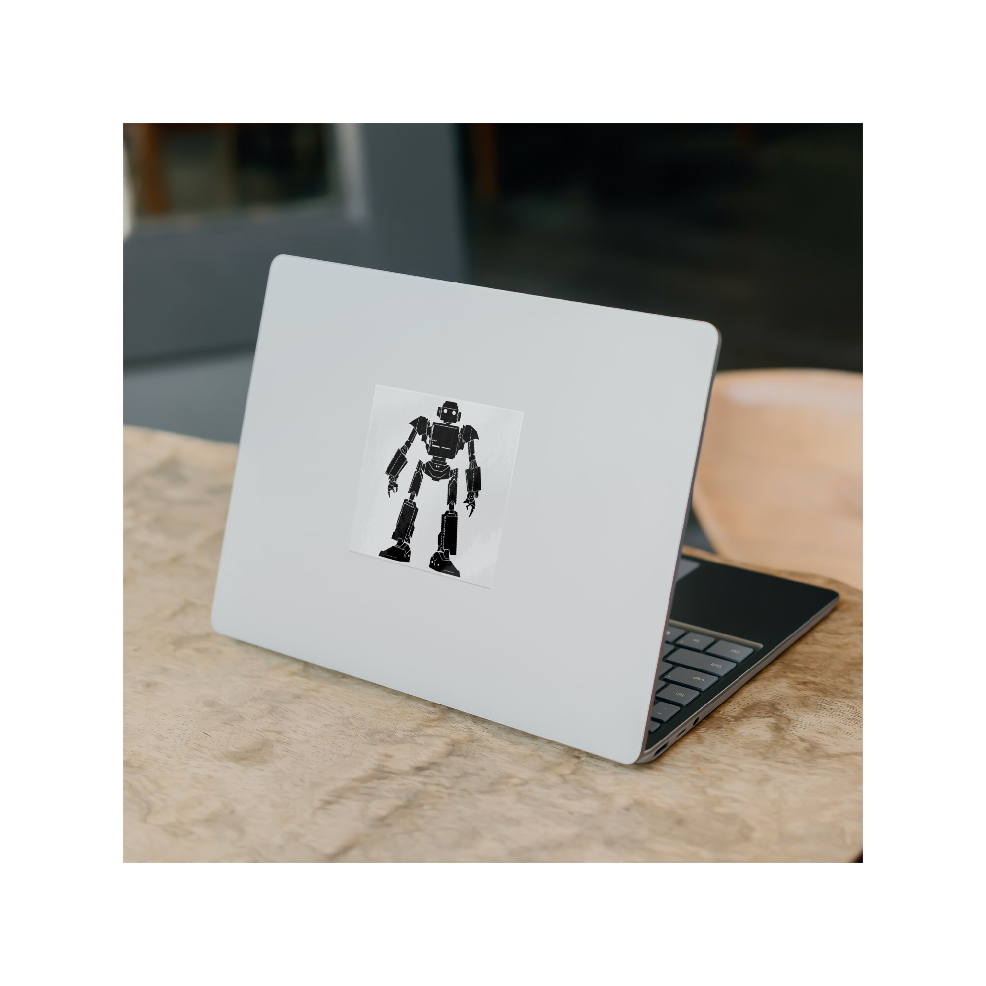 Robot Sticker, Tech Decal, Laptop Sticker, Geek Gift, Science Decor ...