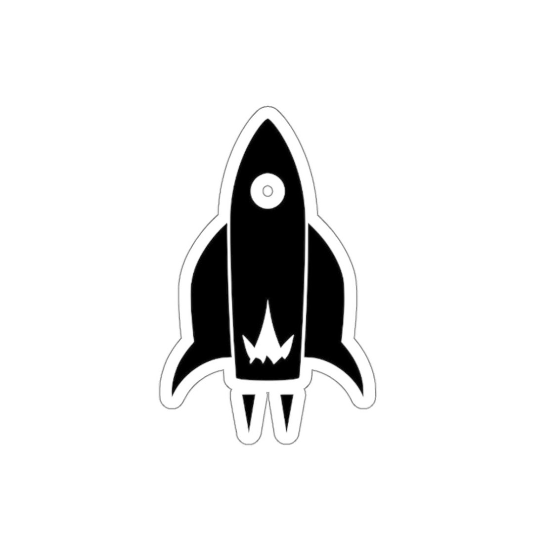 Rocket Ship Sticker Vinyl Rocket Decal Space Theme Decor - Etsy
