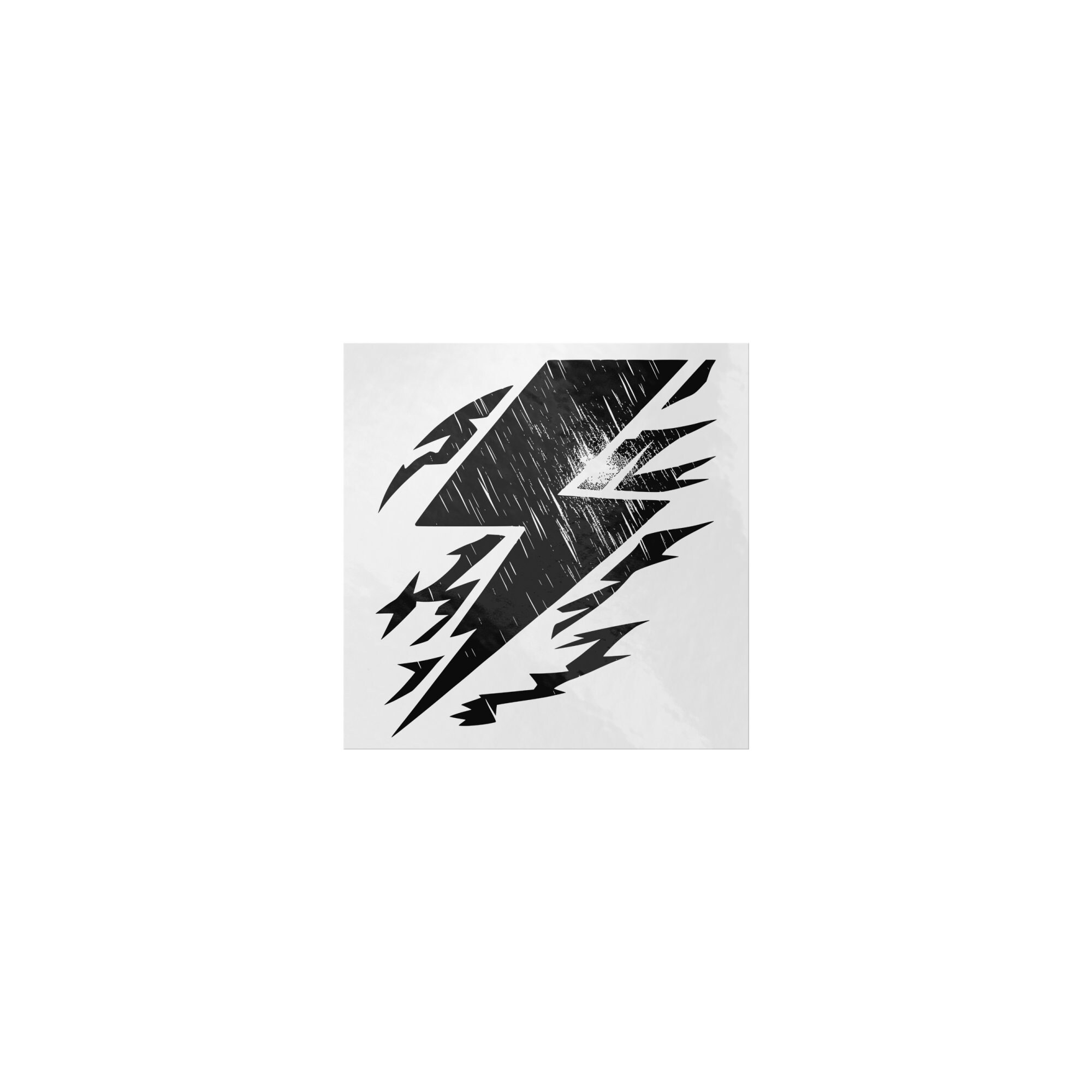 Lightning Bolt Sticker, Laptop Decal, Weather Sticker, Thunderbolt ...
