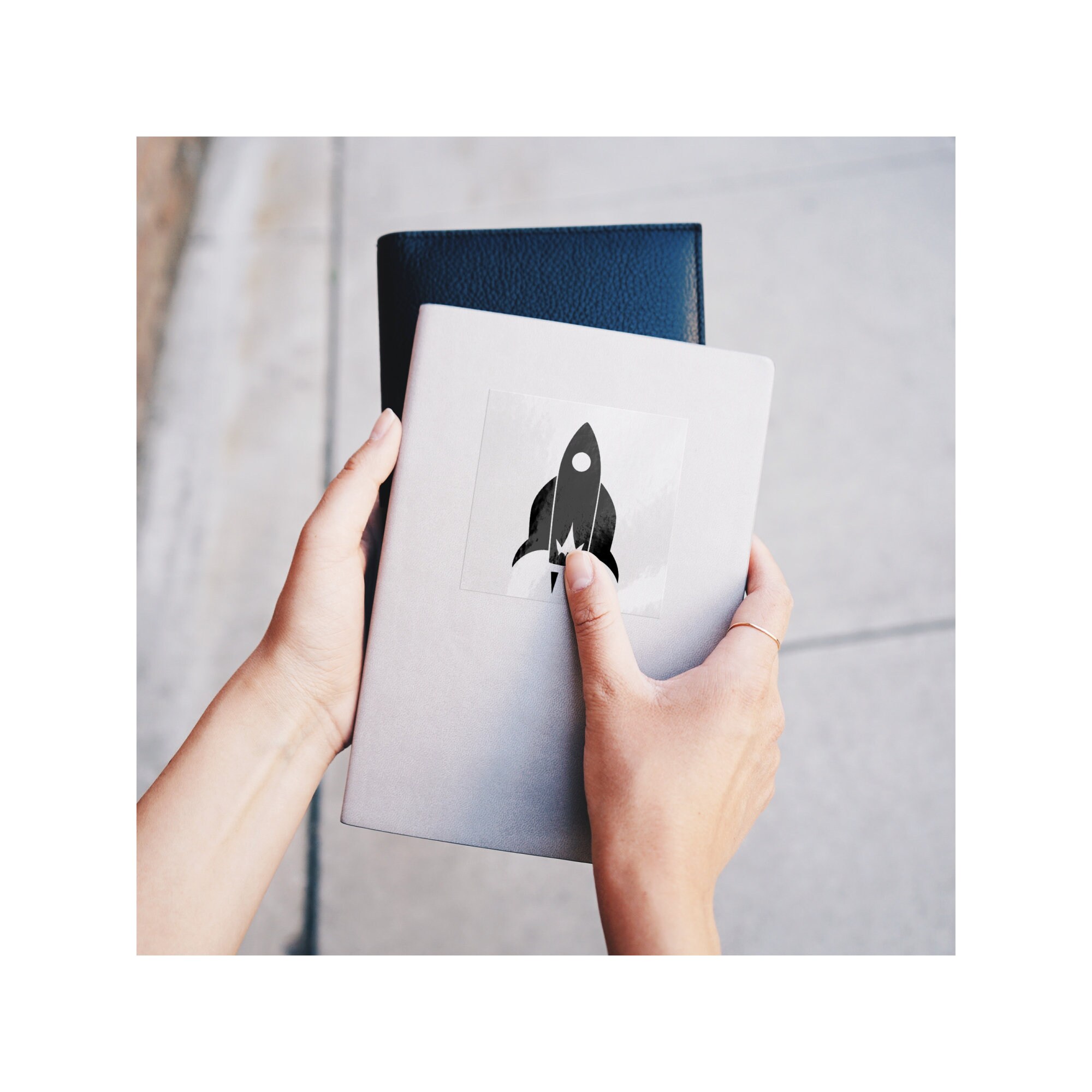 Rocket Ship Sticker, Space Decal, Astronaut Gift, Kids Room Decor ...