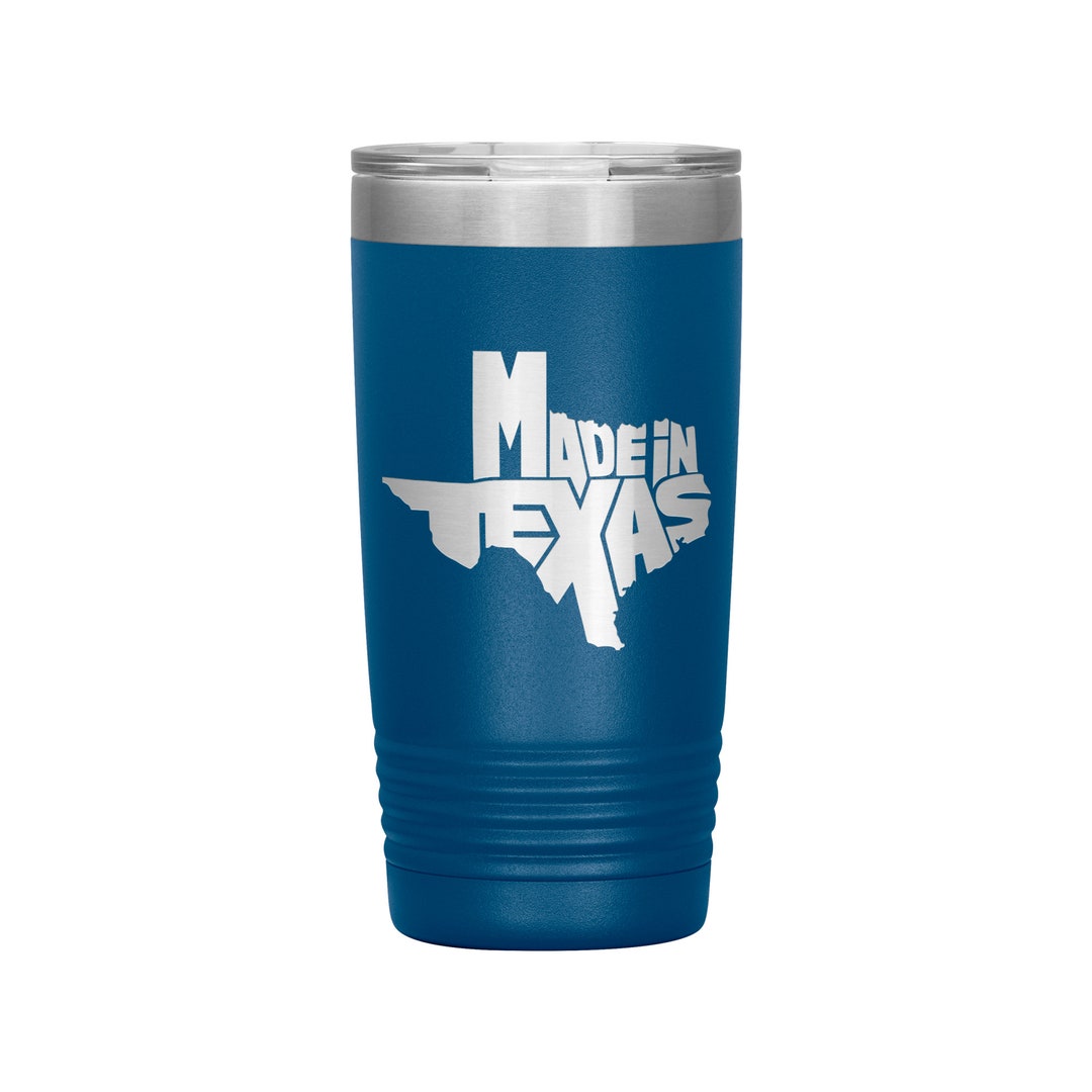 Texas Tumbler, Made in Texas, Texas Gift, Texas Drinkware, State Pride ...