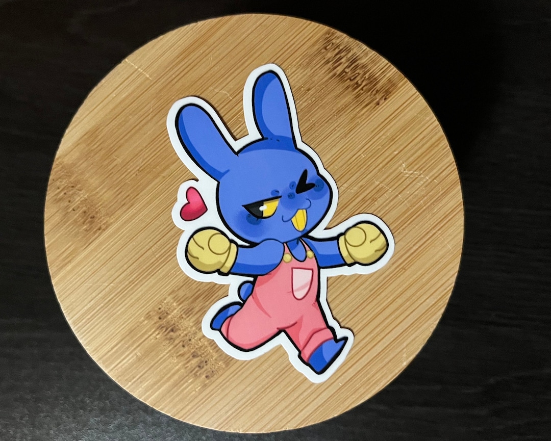 The Amazing Digital Circus Jax 2.5 Inch Vinyl Stickers - Etsy
