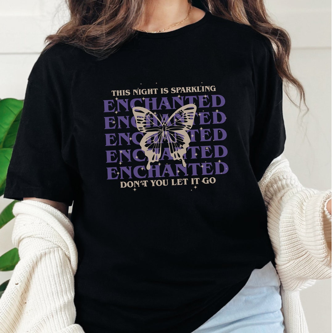 Enchanted T-shirt Taylor Swift Album Shirt, the Eras Tour Tshirt ...