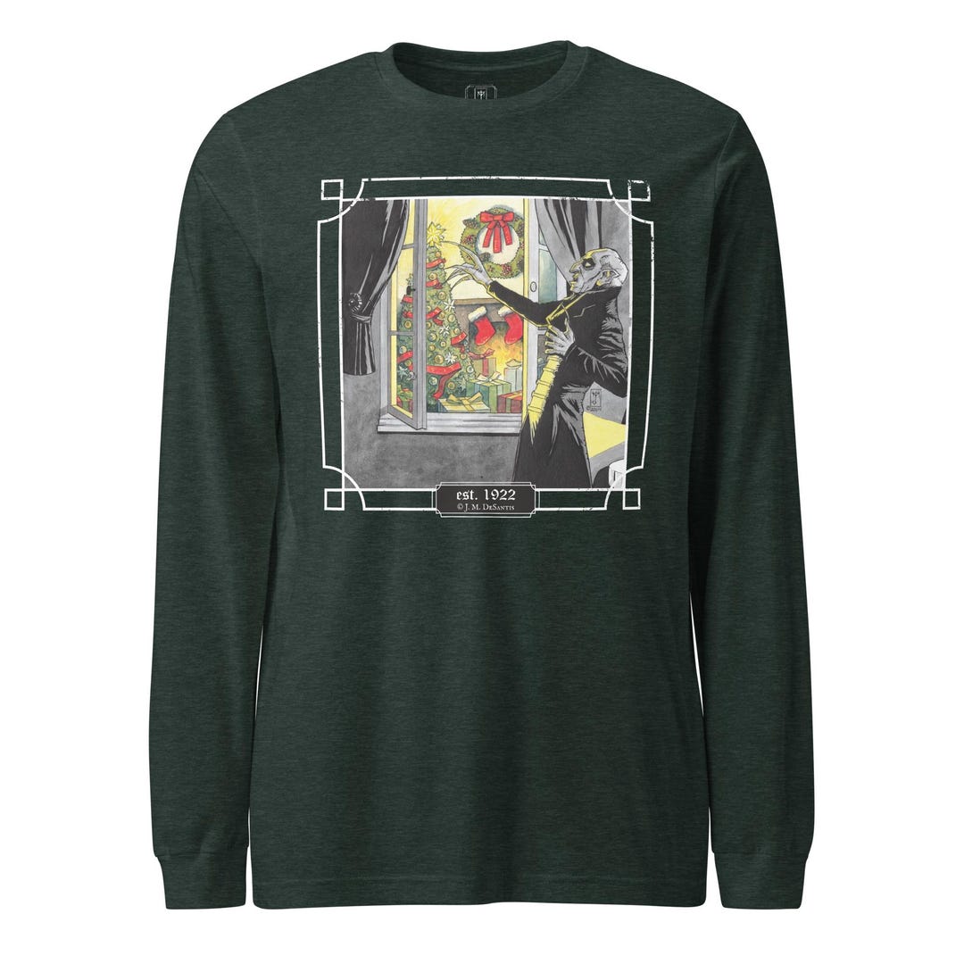 Count Orlok Christmas Nosferatu Death Unisex Long Sleeve - Etsy