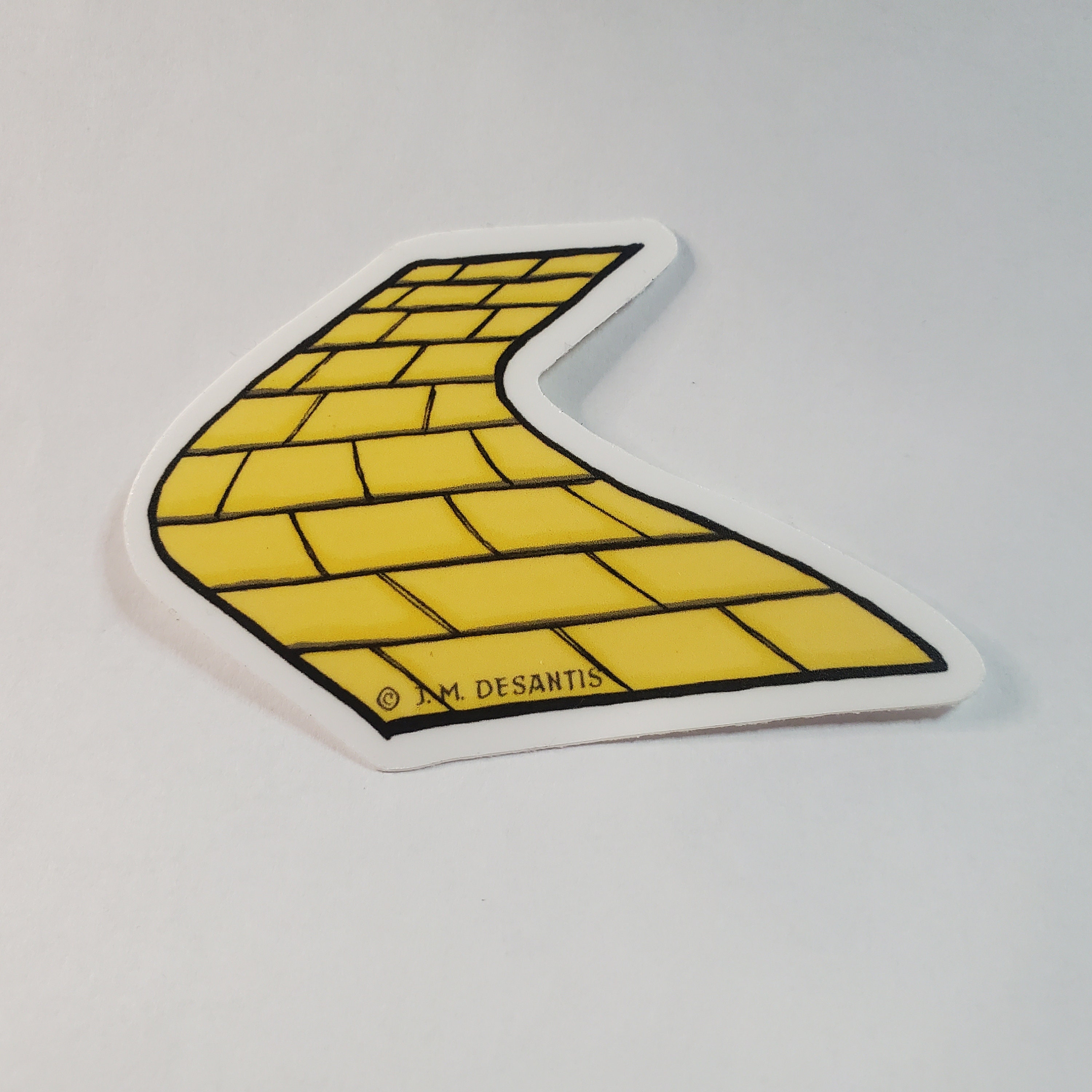 Yellow Brick Road - Sticker - Etsy
