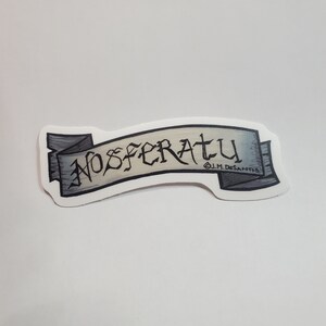 Nosferatu Banner - Sticker - Etsy