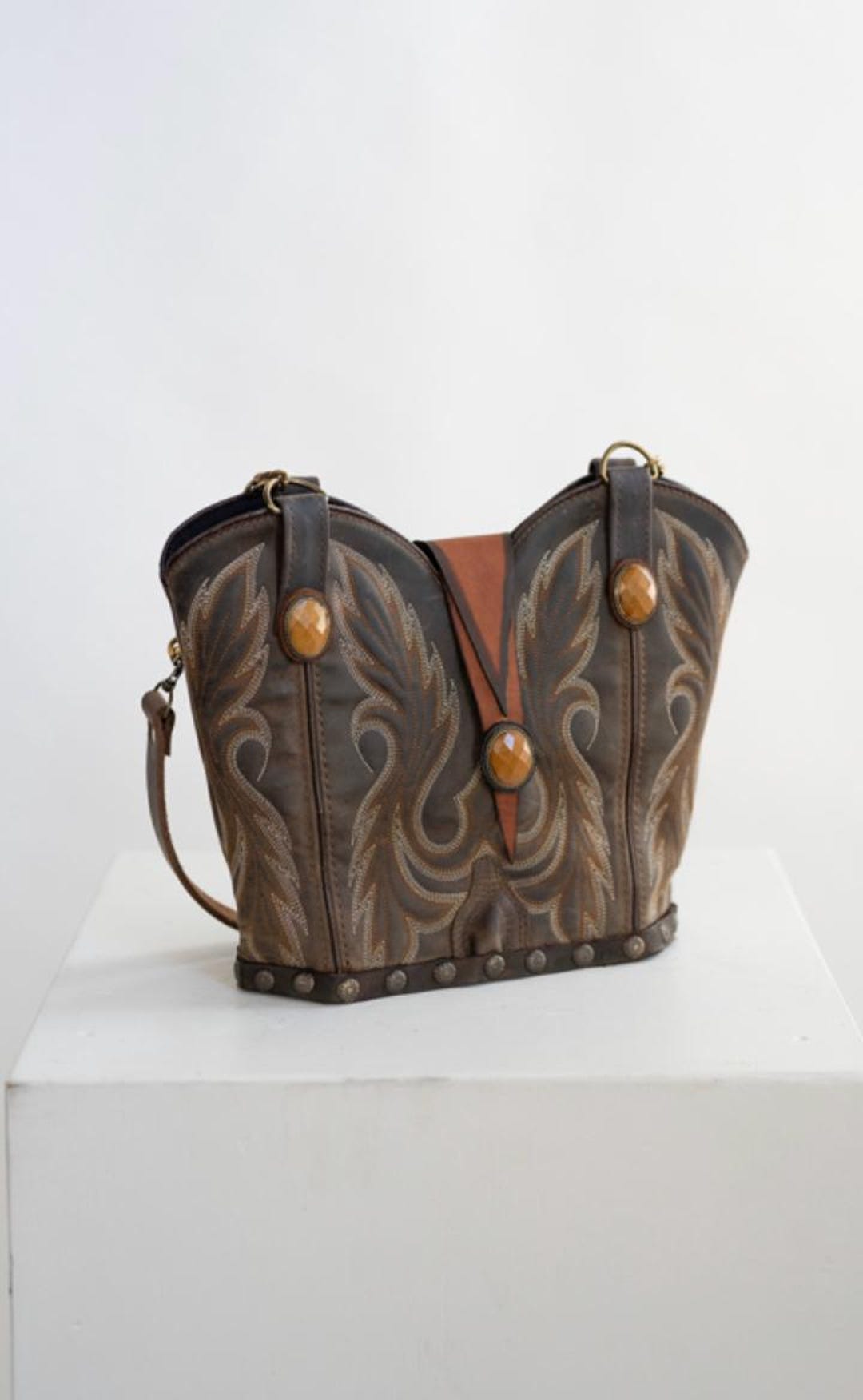 Bootleg Bronze Cowboy Boot Purse - Etsy