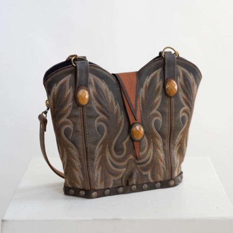 Cowboy Boot Purse - Etsy