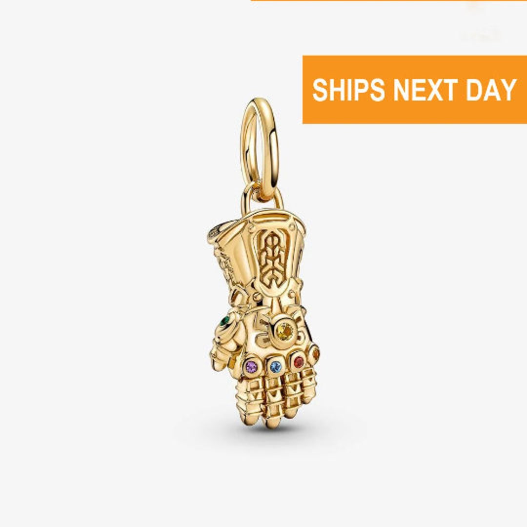 Avengers Charm for Bracelet, Marvel Charms for Braclet, Thanos Gauntlet ...