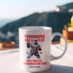 Mike Tyson Quote Mug - Funny Boxing Wisdom, UFC, MMA, Fighting Mug ...